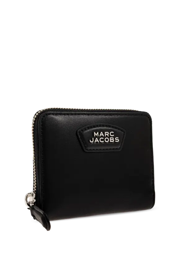 Marc Jacobs Wallet With Logo - Black