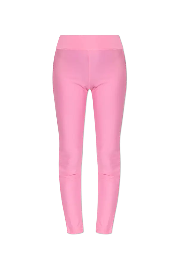 Versace Leggings With Side Stripes - Pink