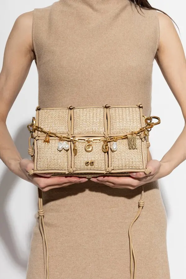 Cult Gaia Bijou Bag Charm - Gold