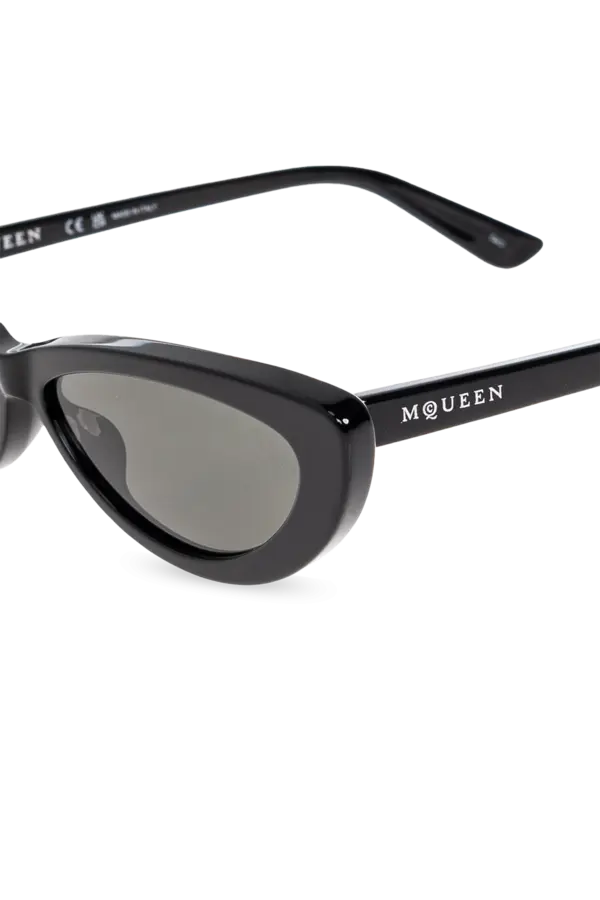 Alexander McQueen Cat-eye Sunglasses - Black