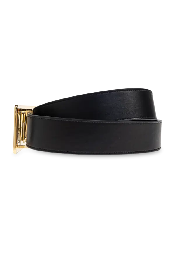 Kenzo Leather Belt With Logo