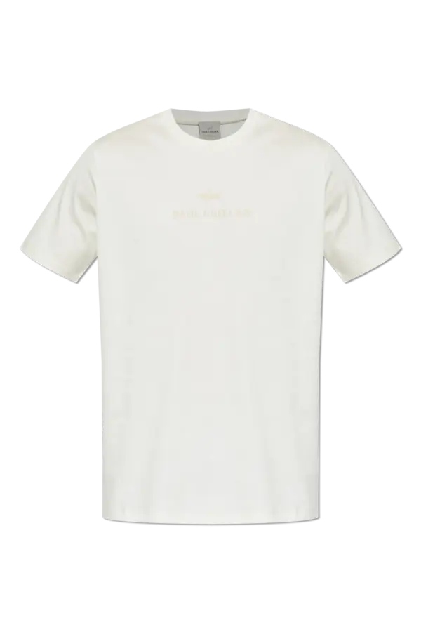 Paul & Shark T-shirt With Logo - Cream