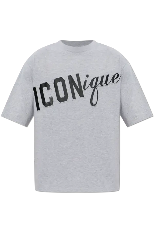 Dsquared2 T-shirt With Logo - Grey