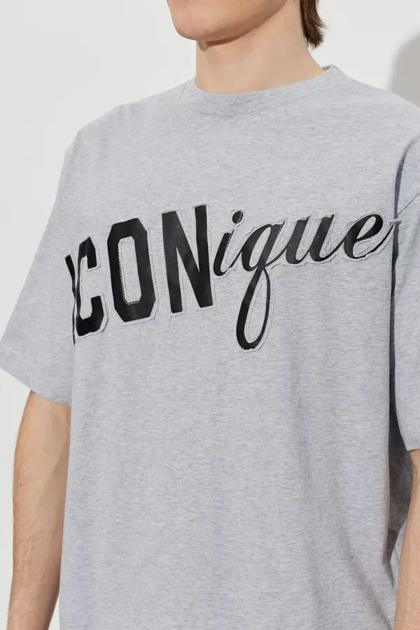 Dsquared2 T-shirt With Logo - Grey