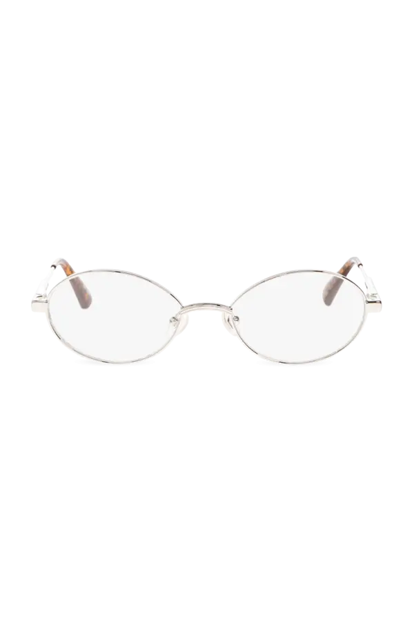 Jacquemus Eyeglasses Oval Frame - Silver
