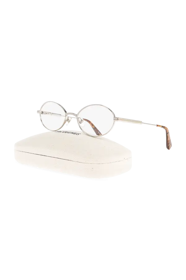 Jacquemus Eyeglasses Oval Frame - Silver