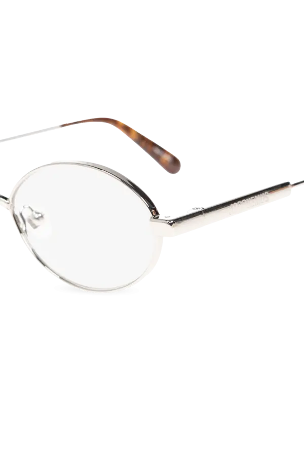 Jacquemus Eyeglasses Oval Frame - Silver