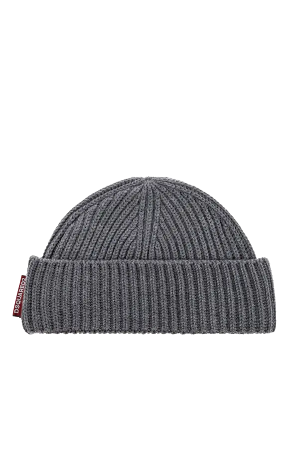 Dsquared2 Hat And Scarf Set - Grey