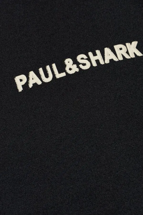Paul & Shark T-shirt With Logo - Black