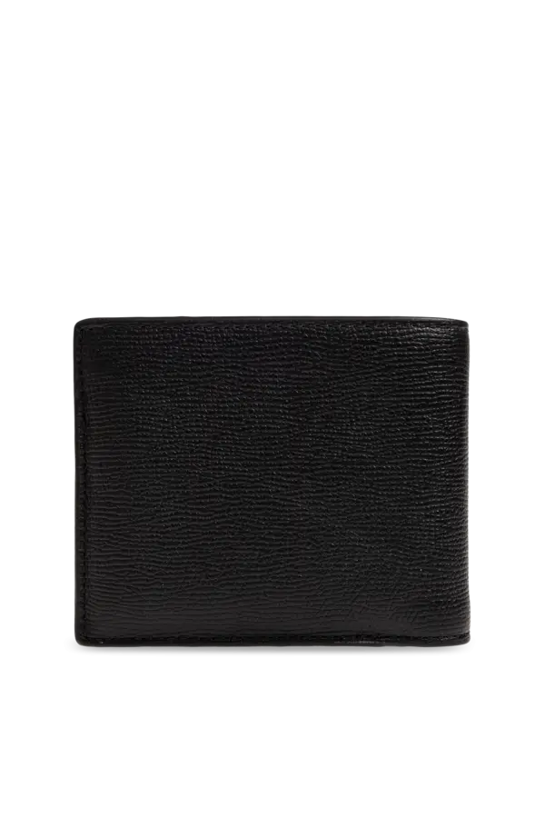 COACH Folded Wallet With Monogram - Black