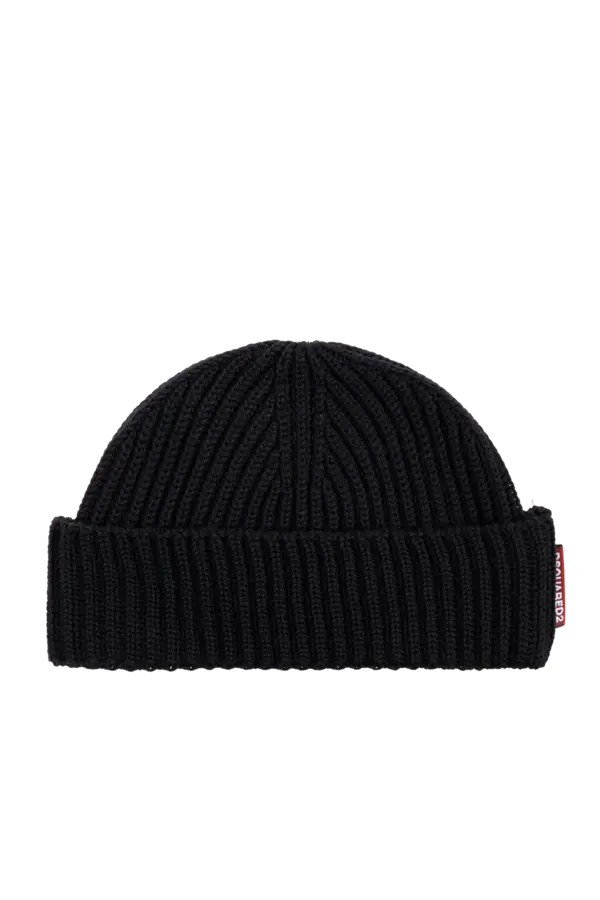 Dsquared2 Hat And Scarf Set - Black