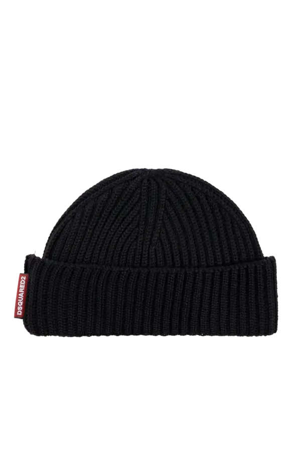 Dsquared2 Hat And Scarf Set - Black