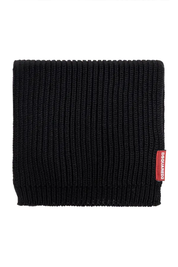Dsquared2 Hat And Scarf Set - Black