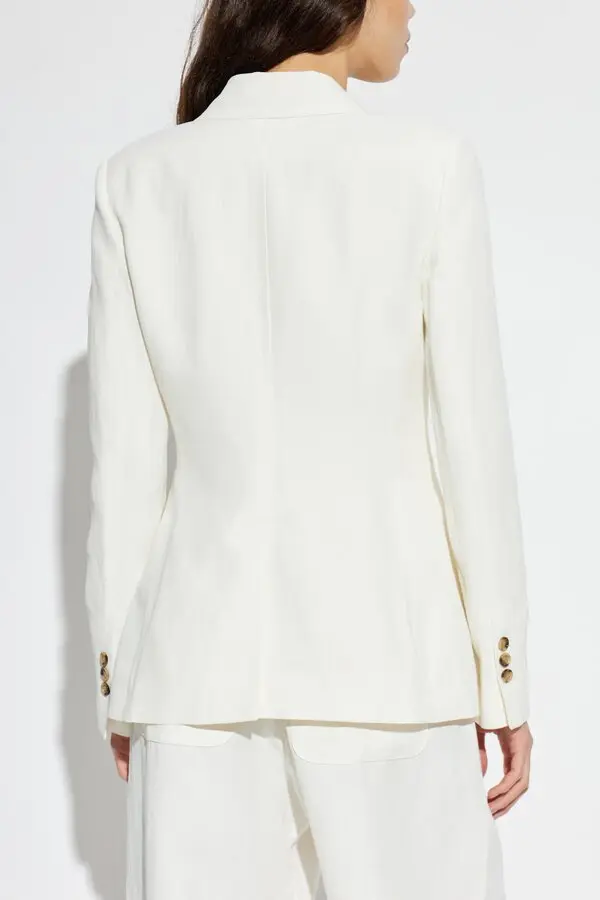 AMI Paris Double-breasted Blazer With Single Vent