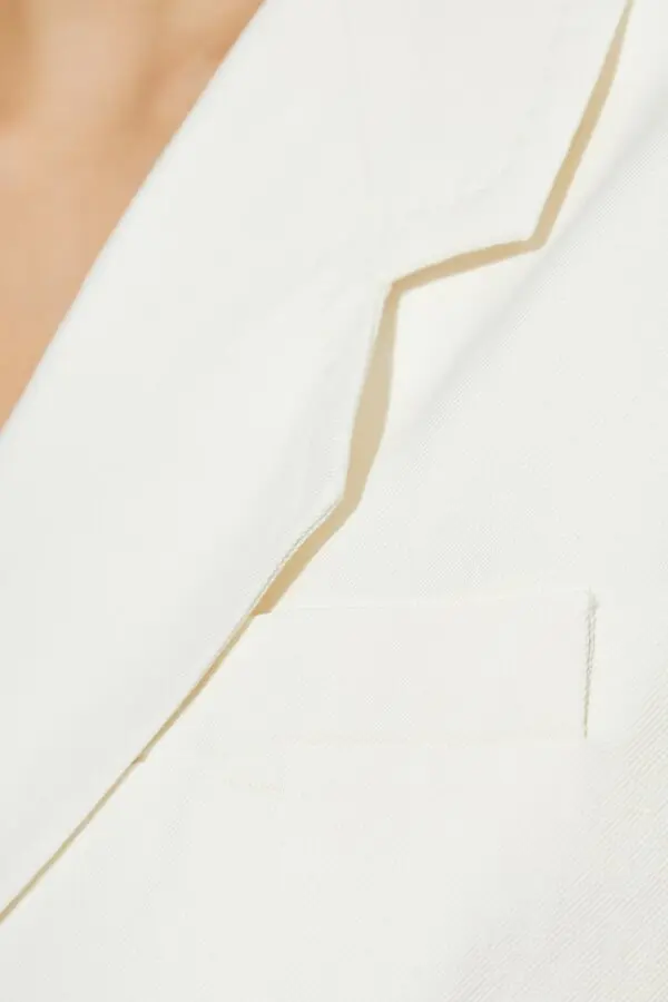 AMI Paris Double-breasted Blazer With Single Vent