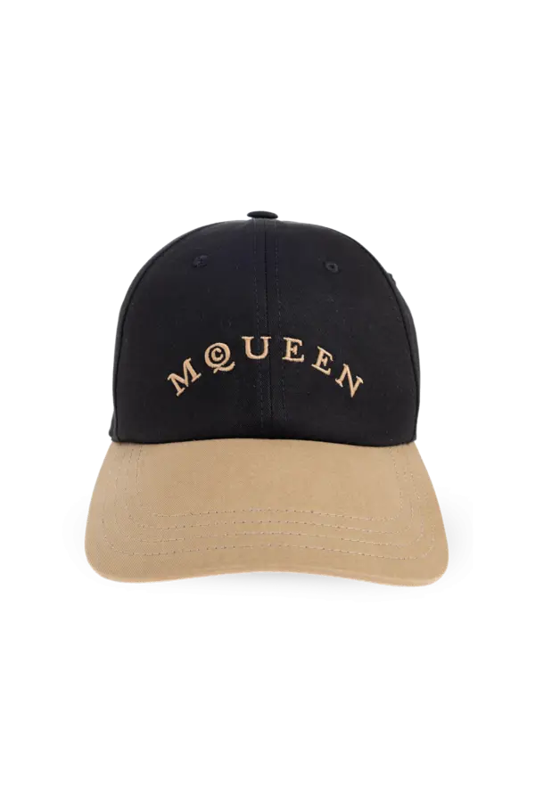 Alexander McQueen Baseball Cap - Black