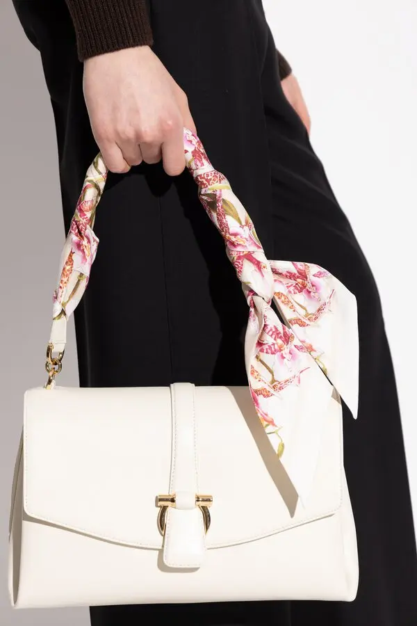 FERRAGAMO Silk Scarf - Cream