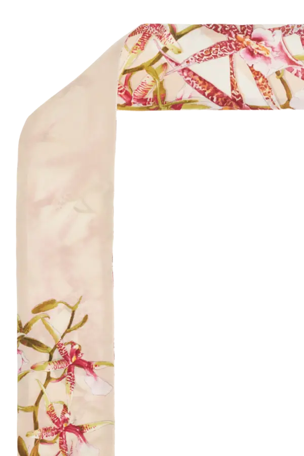 FERRAGAMO Silk Scarf - Cream