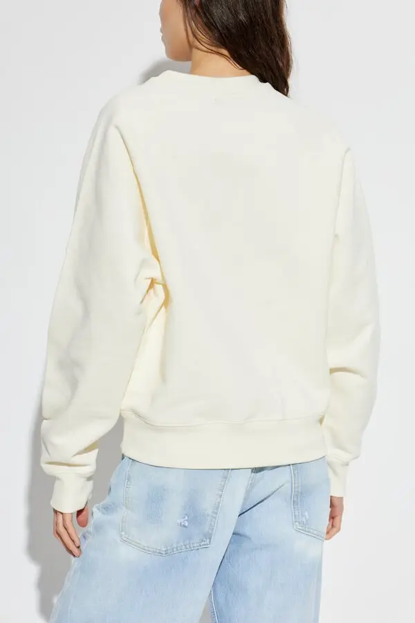 AMI Paris Oversized Sweatshirt - Cream