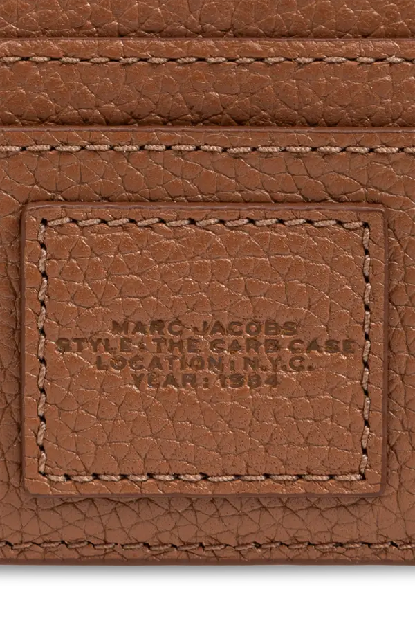 Marc Jacobs Leather Card Case - Brown