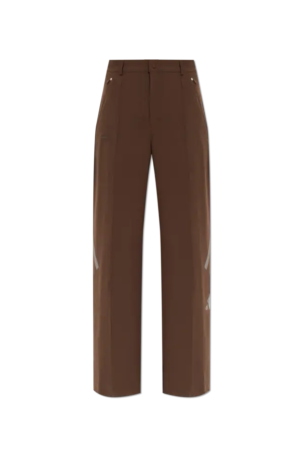 Adidas X Entire Studios Wide-leg Trousers - Brown