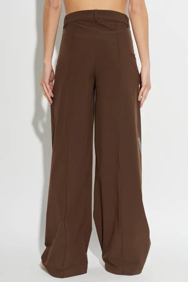 Adidas X Entire Studios Wide-leg Trousers - Brown