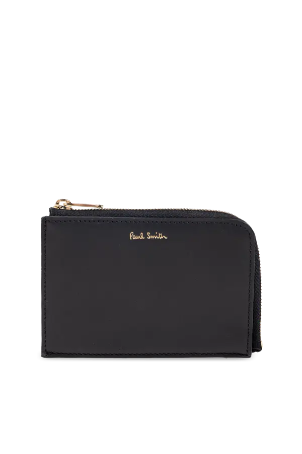Paul Smith Leather Card Holder - Black