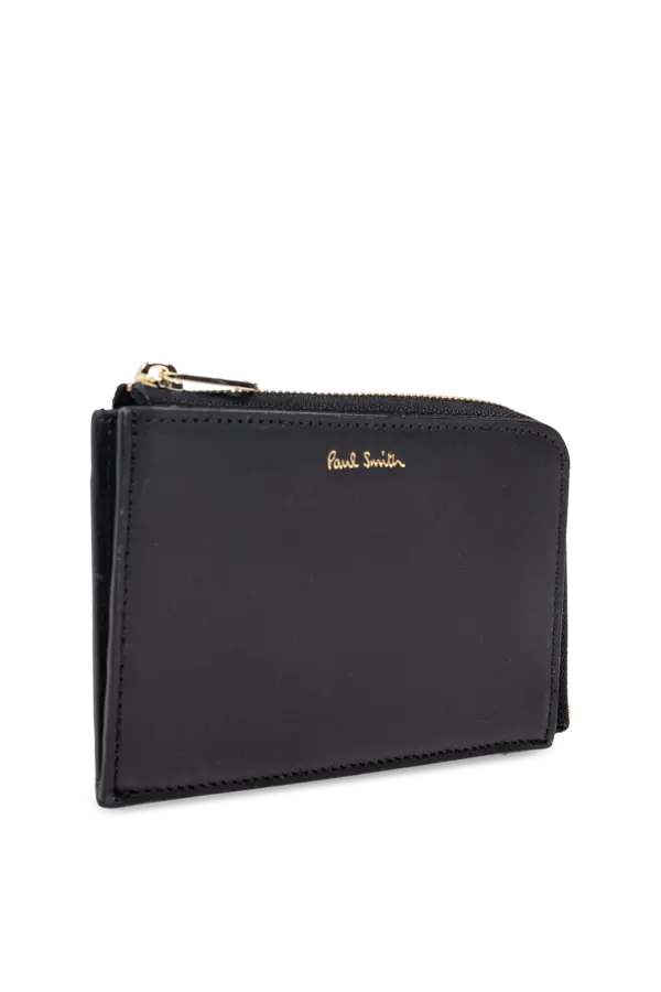 Paul Smith Leather Card Holder - Black