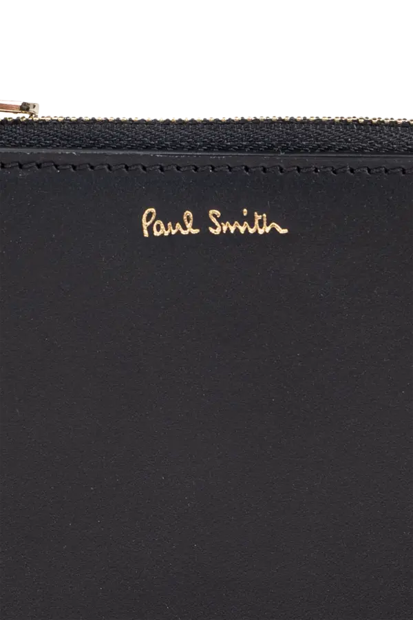 Paul Smith Leather Card Holder - Black