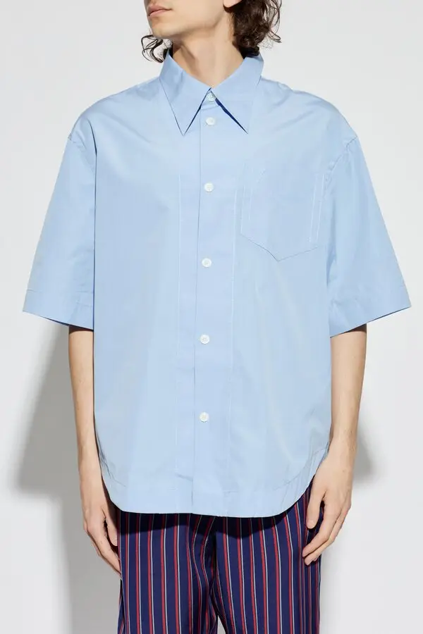 AMI Paris Oversize’ Shirt - Blue