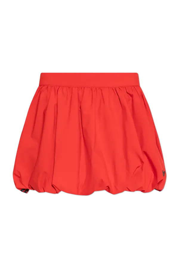 ADIDAS ORIGINALS Short Flared Skirt - Red