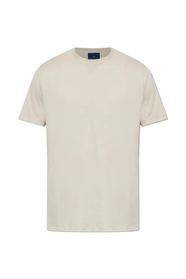 Paul & Shark Crew Neck T-shirt - Cream