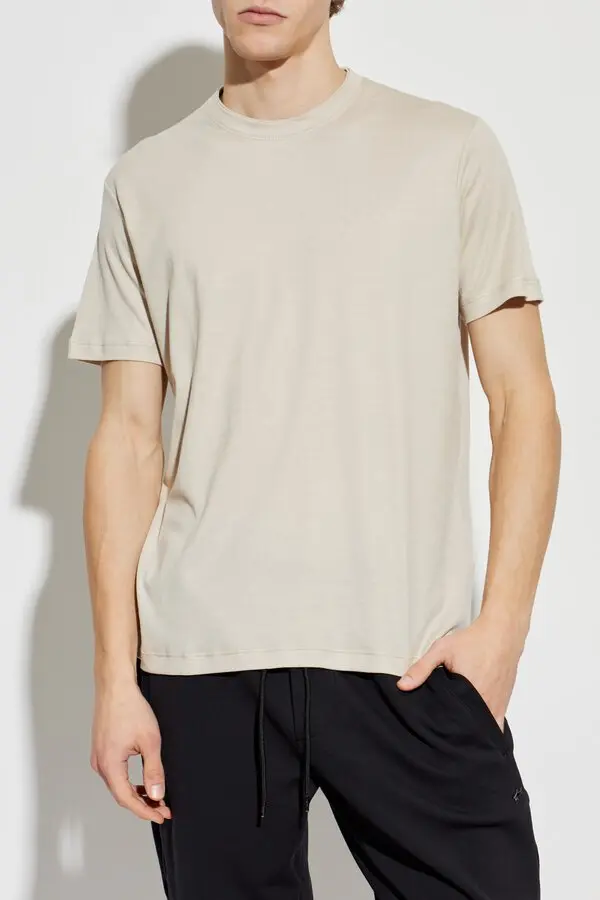 Paul & Shark Crew Neck T-shirt - Cream