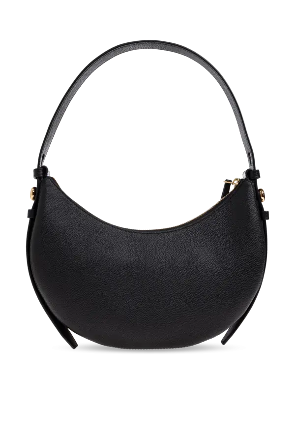 Tory Burch Romy Half Moon Shoulder Bag - Black