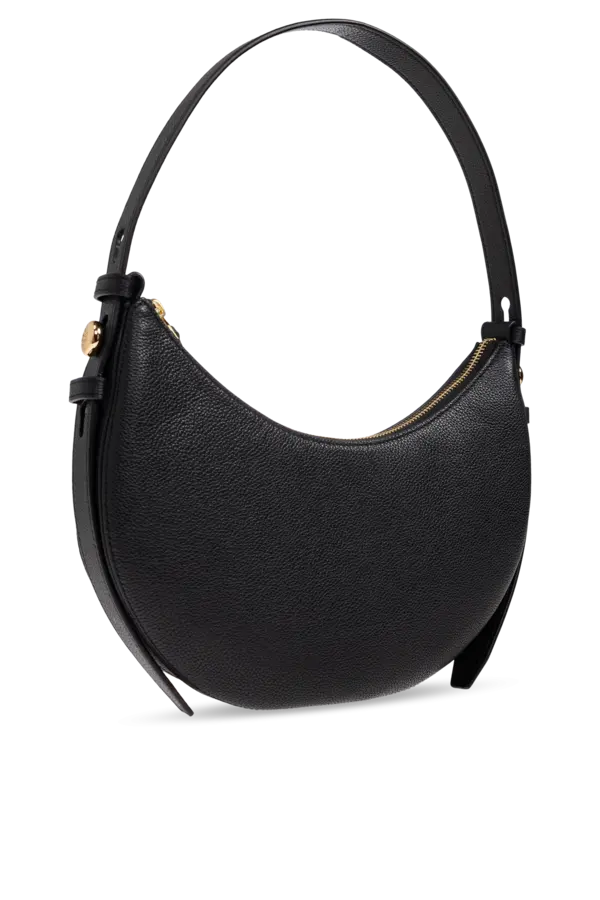 Tory Burch Romy Half Moon Shoulder Bag - Black