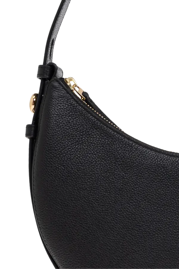 Tory Burch Romy Half Moon Shoulder Bag - Black