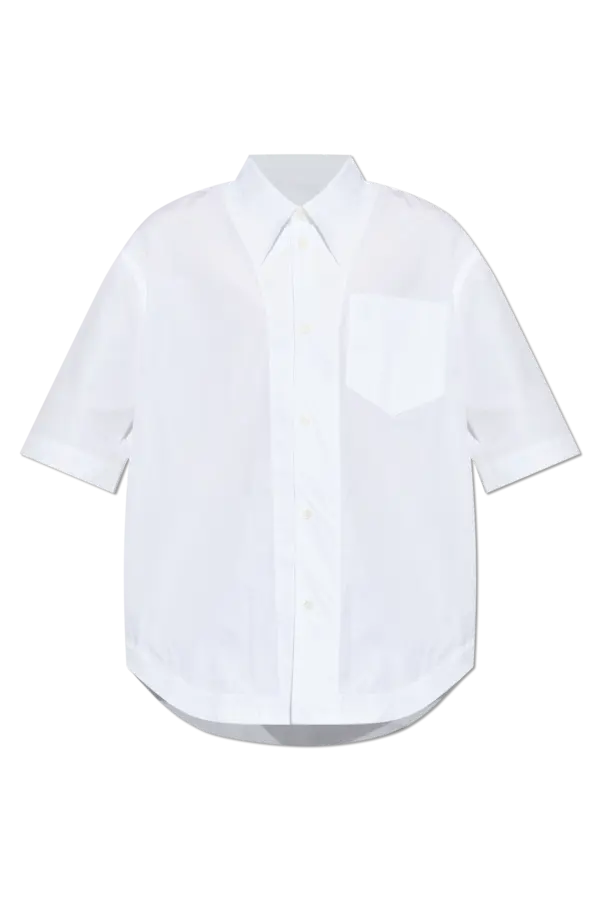AMI Paris Oversize' Shirt - White