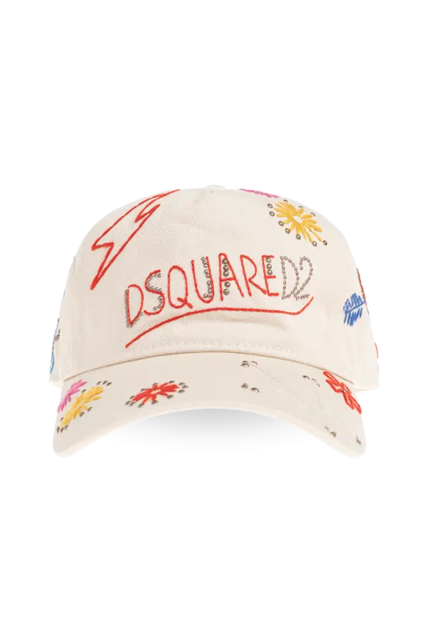 Dsquared2 Baseball Cap - Cream