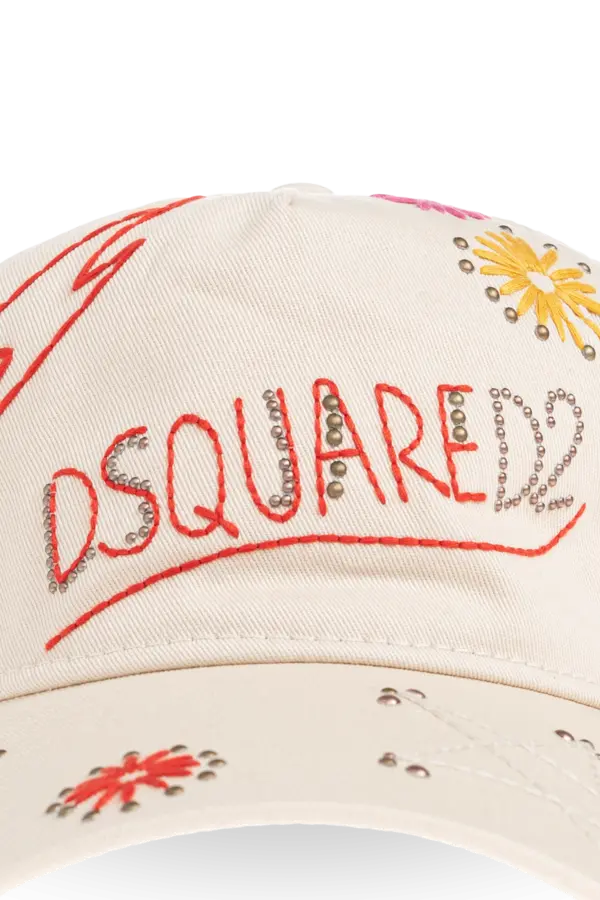 Dsquared2 Baseball Cap - Cream