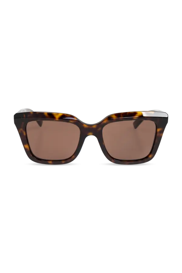 Alexander McQueen Rectangular Sunglasses - Brown