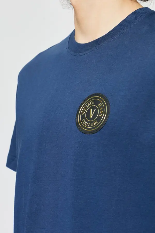 Versace T-shirt With Logo Patch