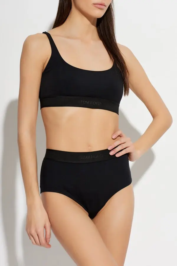 TOM FORD High-waisted Leggings - Black