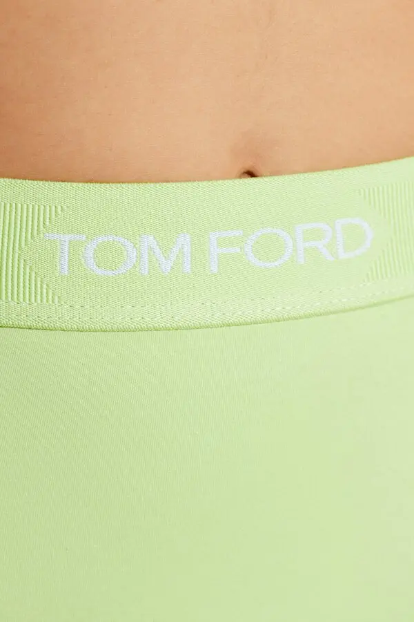 TOM FORD High-waisted Leggings - Green