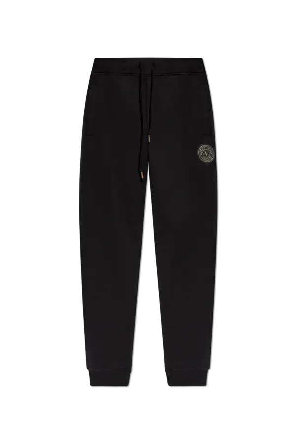 Versace Sweatpants With Logo Patch
