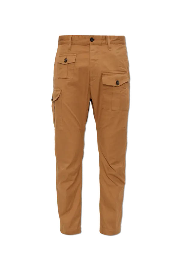 Dsquared2 Cargo Trousers - Brown