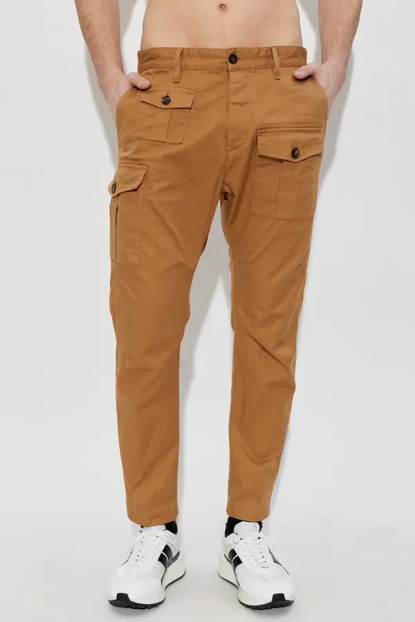 Dsquared2 Cargo Trousers - Brown