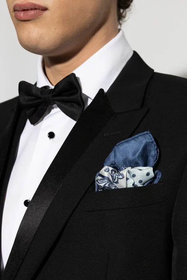 Moschino Silk Pocket Square