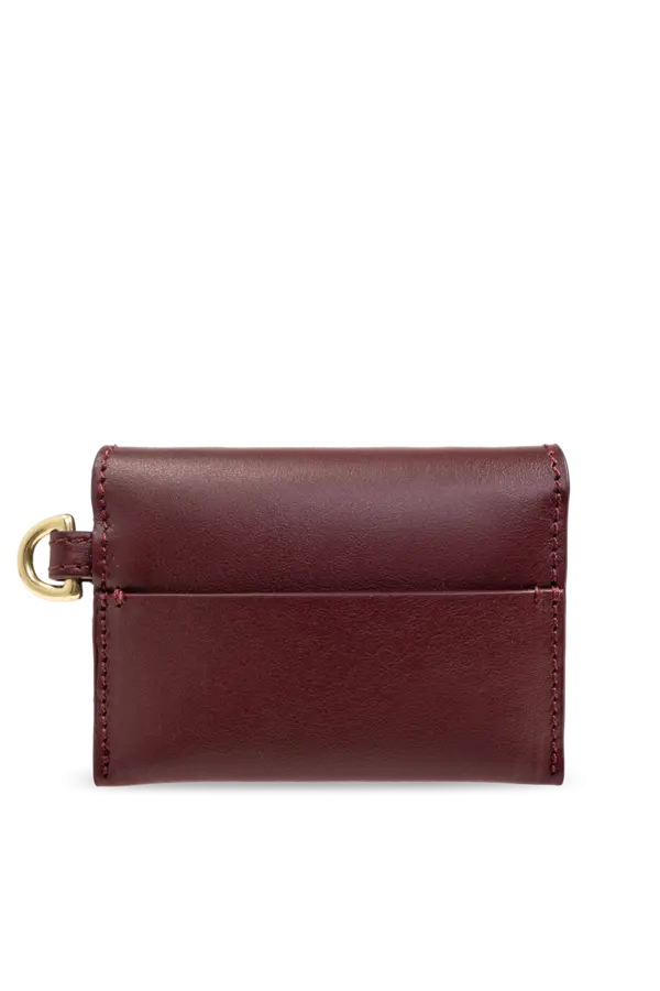 Lié Studio Stella Wallet On A Strap - Burgundy