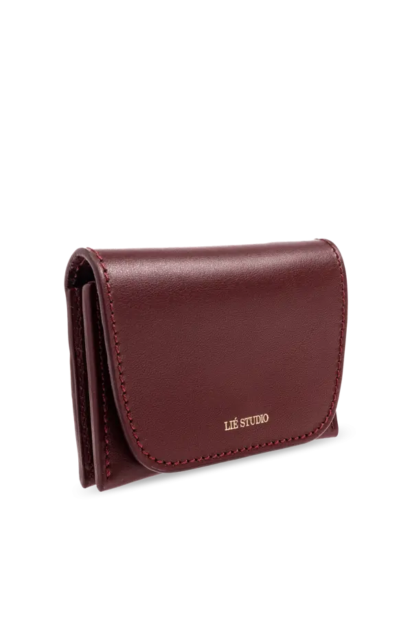 Lié Studio Stella Wallet On A Strap - Burgundy