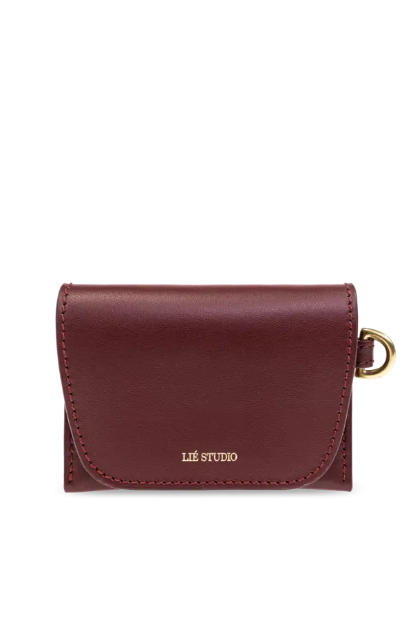 Lié Studio Stella Wallet On A Strap - Burgundy